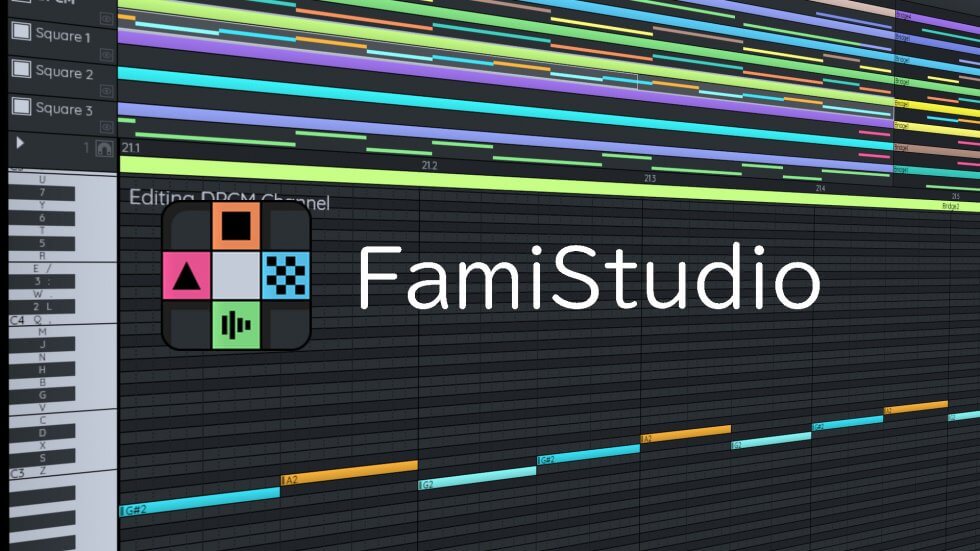 まるでフリーのDAWソフト！ファミコンサウンドでチップチューンが作れる「FamiStudio」